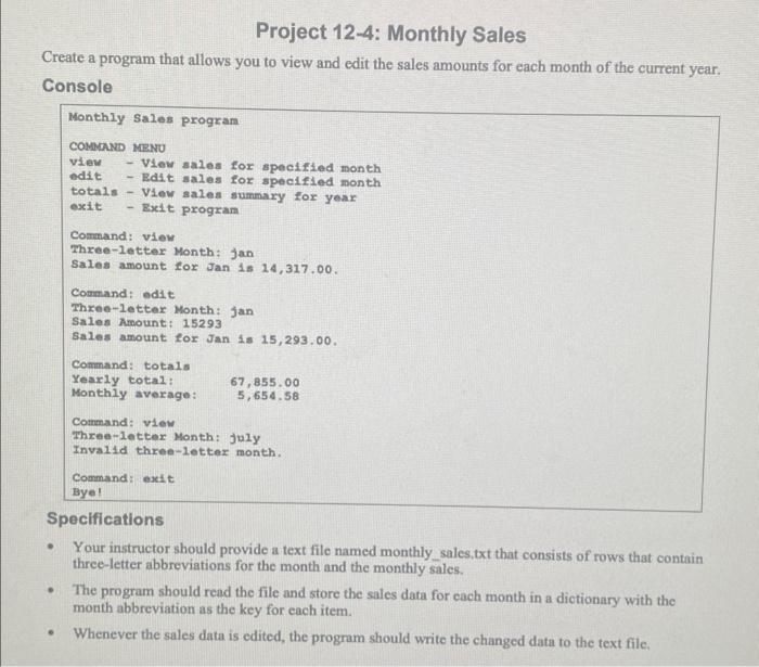 Solved Project 7-3: Contact Manager Create a program that a | Chegg.com