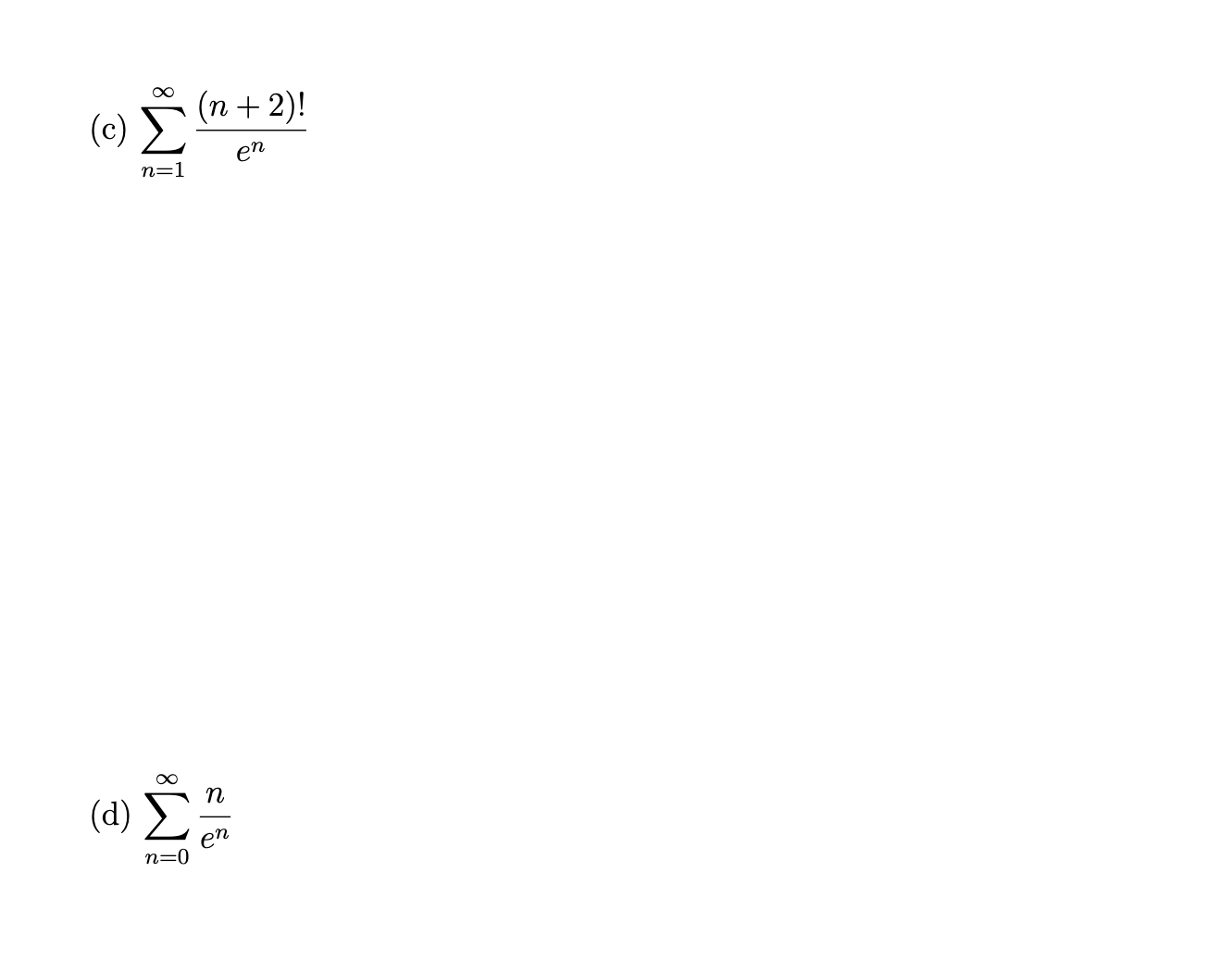 Solved Problem 1. Determine whether or not the following | Chegg.com Solved Problem 1. Determine whether or not the following | Chegg.com