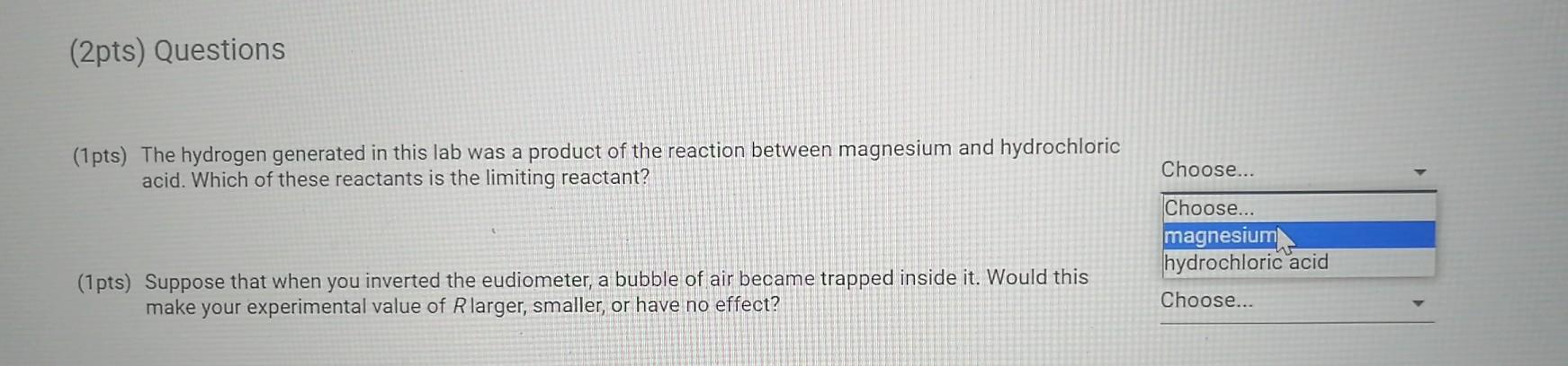 Solved Experimental Data Table 1. Experimental data table | Chegg.com