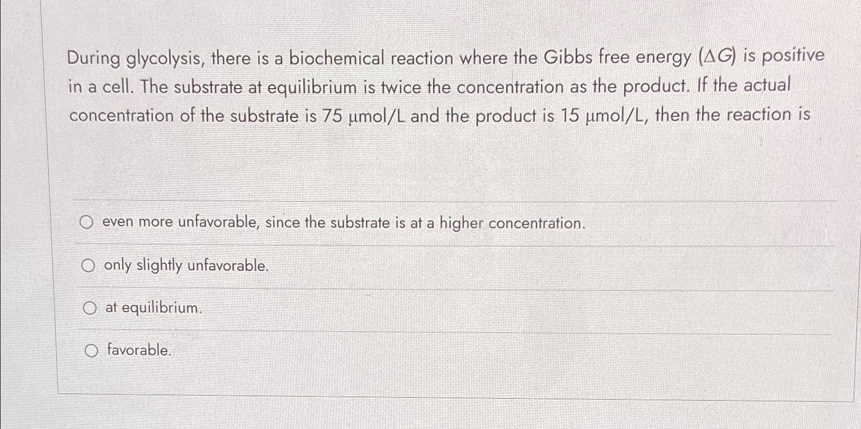 Solved During glycolysis, there is a biochemical reaction | Chegg.com