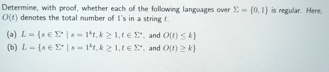 Determine, with proof, whether each of the following | Chegg.com