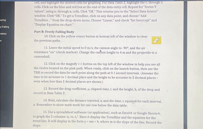 Data Table 1 b Mass of baseball: [answer] kg Diameter | Chegg.com