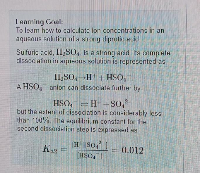 Solved Learning Goal: To learn how to calculate ion | Chegg.com