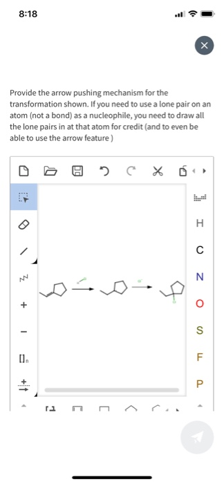 Solved 8:17 Draw these structure of the major organic | Chegg.com