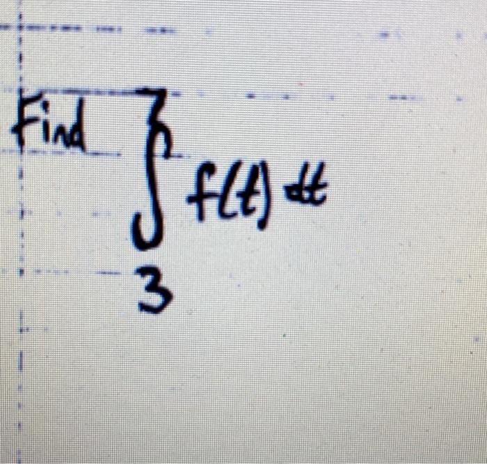 Solved Find flt) + at 3 | Chegg.com