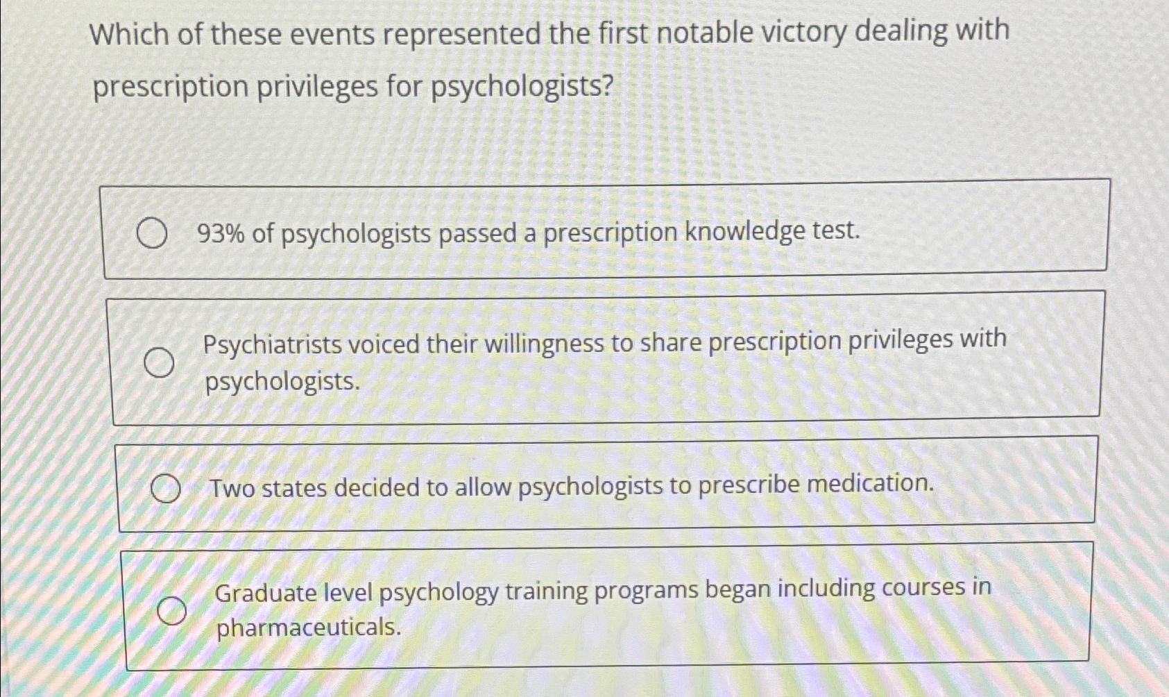Solved Which of these events represented the first notable | Chegg.com