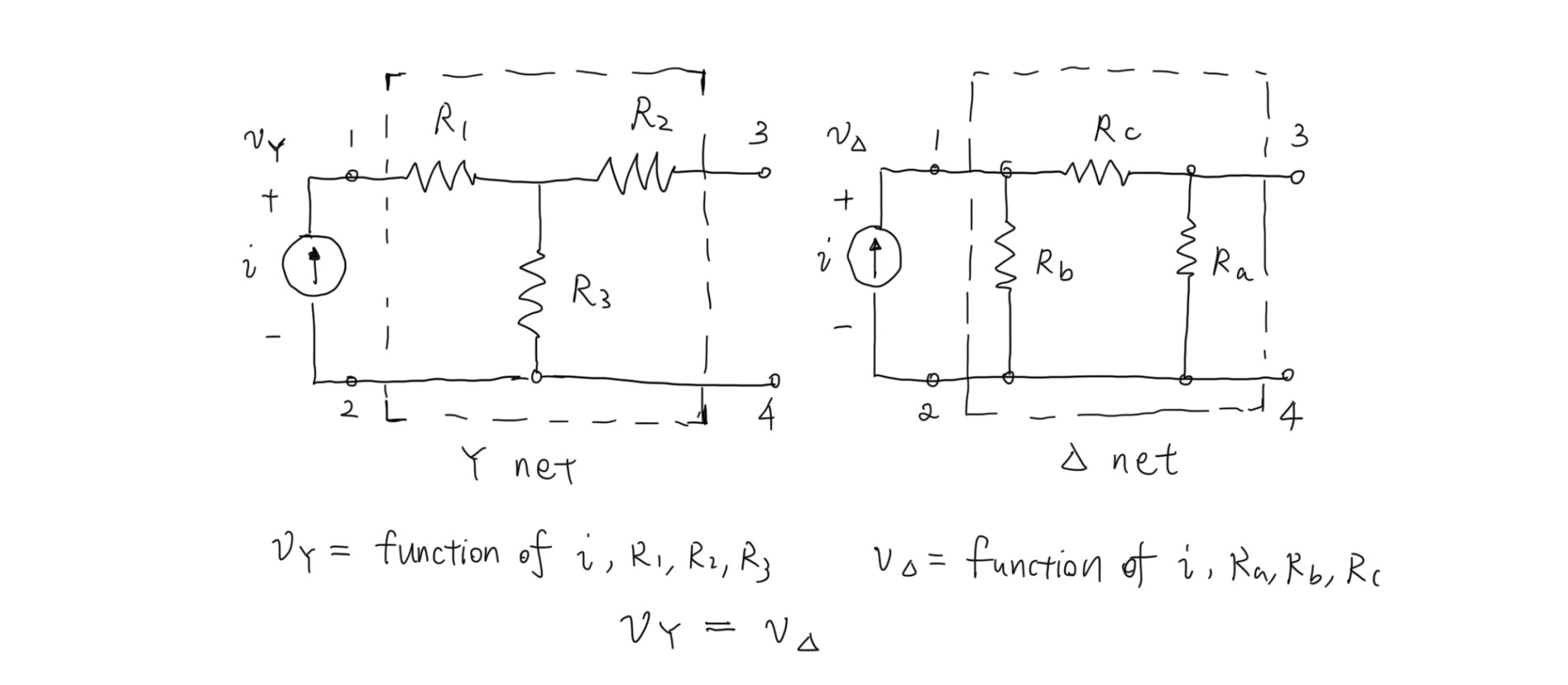 Solved VY= ﻿function of i,R1,R2,R3,VΔ= ﻿function | Chegg.com