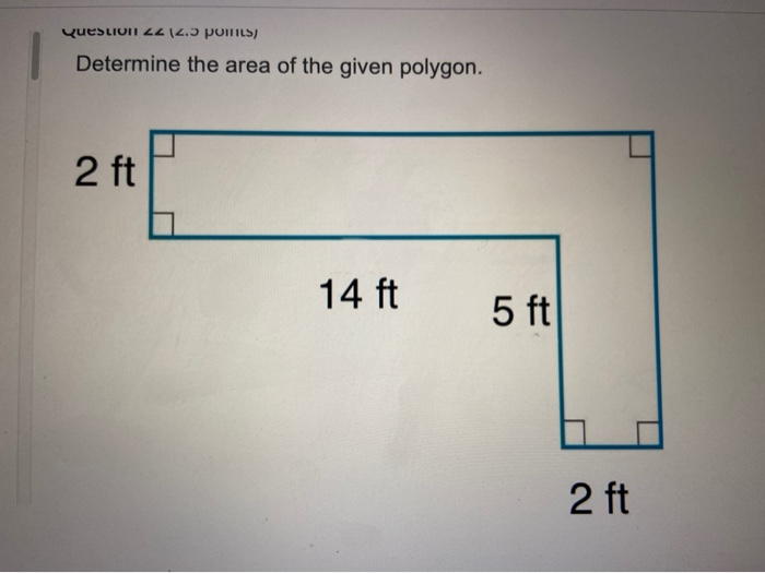 Solved Question 2214.5 points) Determine the area of the | Chegg.com