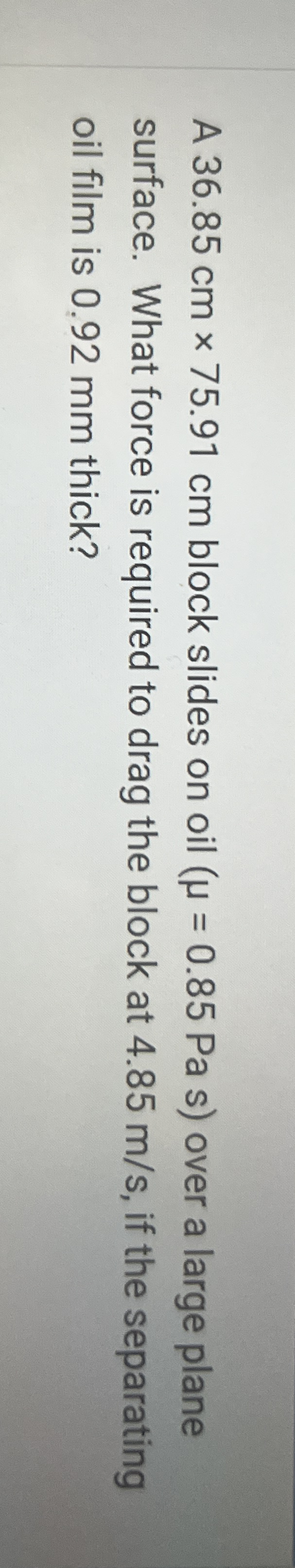 Solved How to convert Pascal per 2nd to Newton second per | Chegg.com