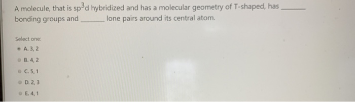Solved Consider the molecule below. Determine the molecular | Chegg.com
