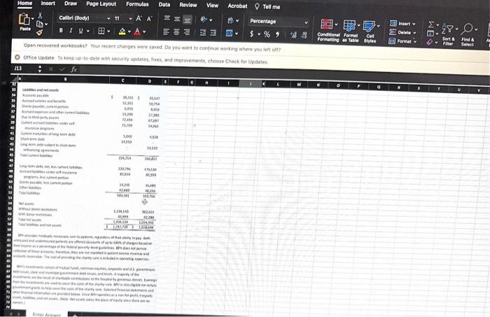Its excel work and I need some help solving and | Chegg.com