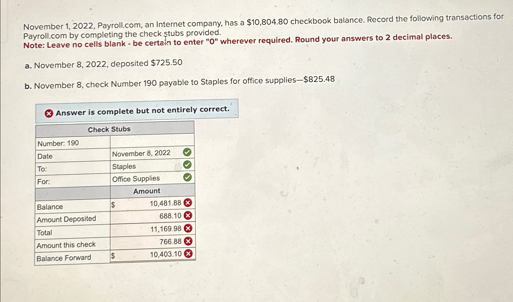 Solved November 1, 2022, ﻿Payroll.com, an Internet company, | Chegg.com