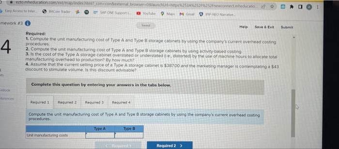 Solved ework #3 Saved Help Save & Exit Submit Problem 5-49 | Chegg.com