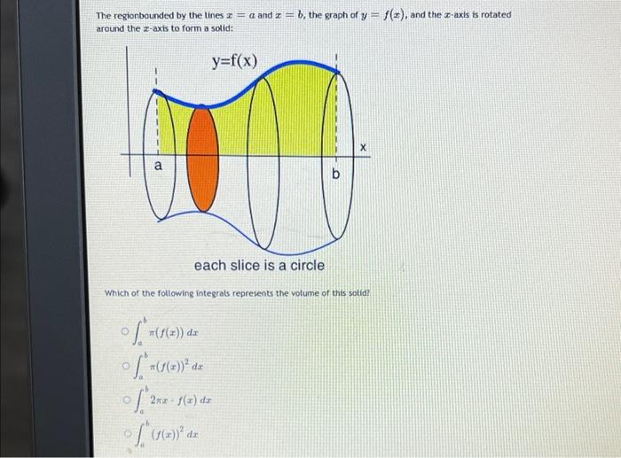 Solved The base of a solid is the region in the xy-plane | Chegg.com