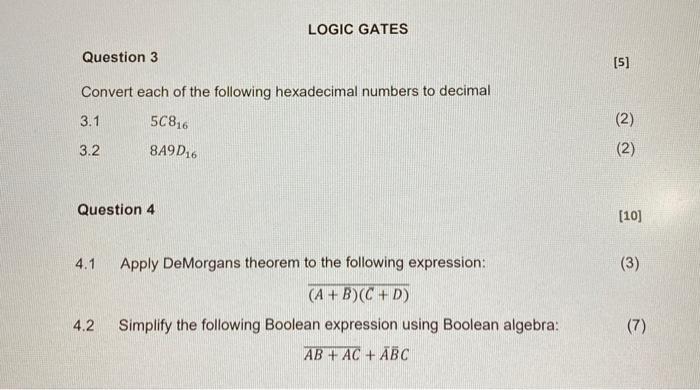 Solved Convert each of the following hexadecimal numbers to | Chegg.com