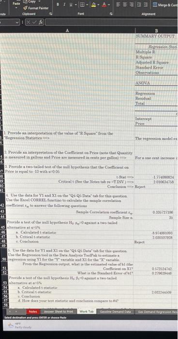 Solved SUMEMARY OUTPUT \begin{tabular}{lr|} \hline | Chegg.com