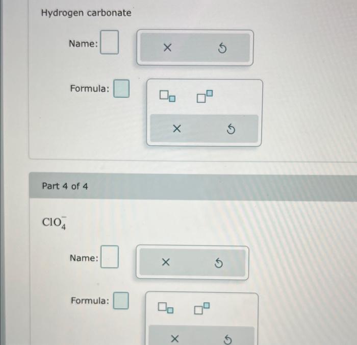 Solved Give the name and formula for the acid derived from | Chegg.com
