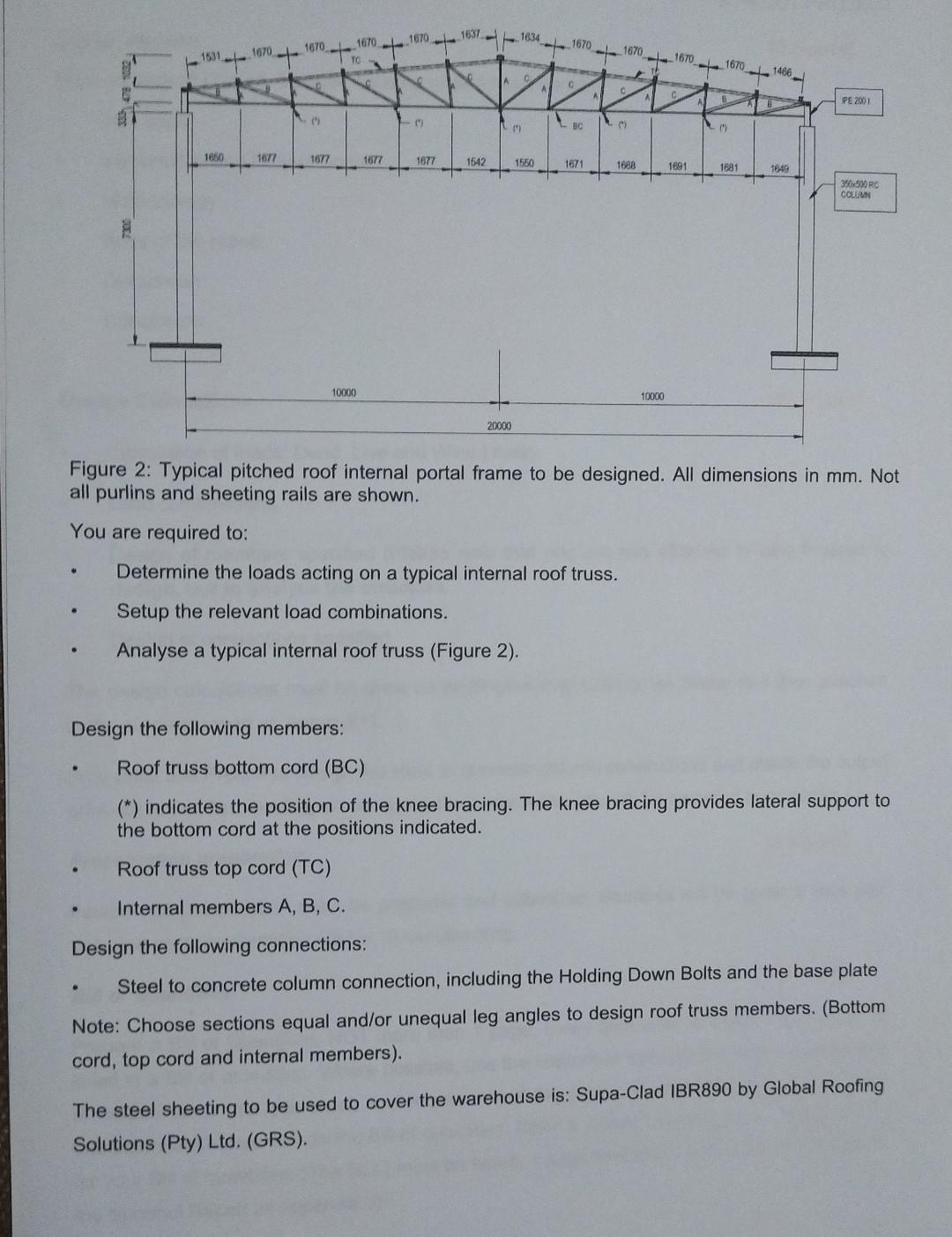 Solved Project Brief and Specifications Warehouse project - | Chegg.com