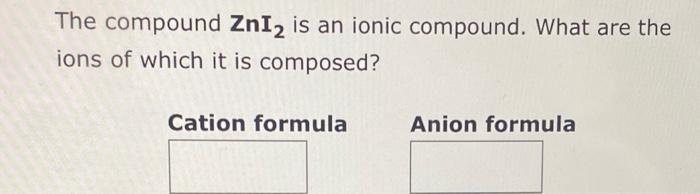 Solved The compound CaS is an ionic compound. What are the | Chegg.com