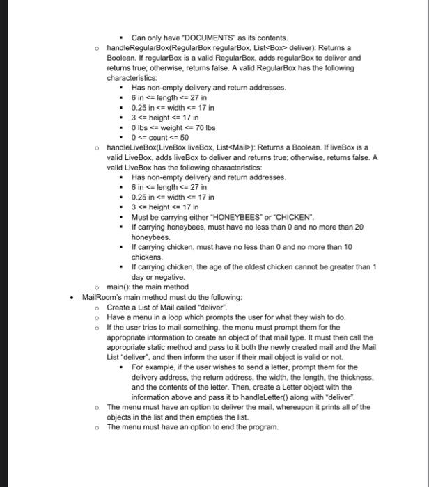 CSE1322L Assignment 3 - Fall 2023 Introduction: | Chegg.com