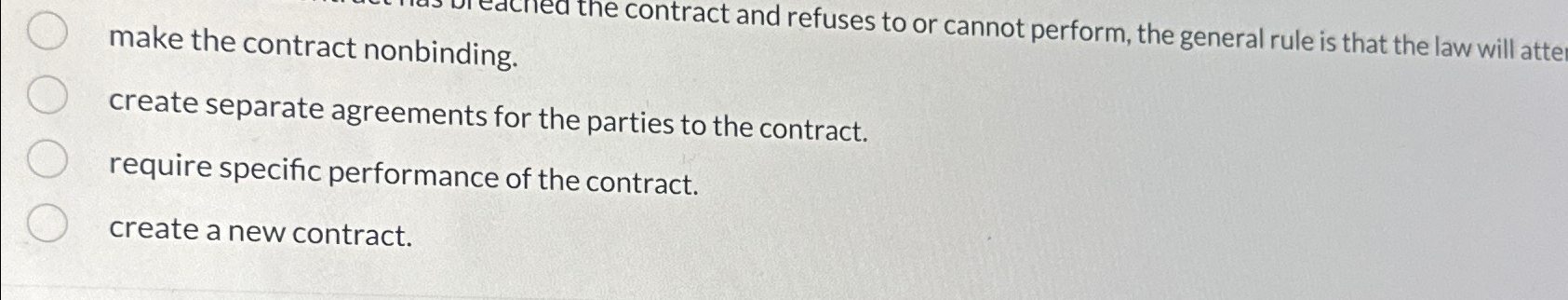 Solved make the contract nonbinding.create separate | Chegg.com
