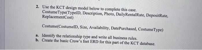 Solved 3. Complete a fully labeled ERD, with all primary and | Chegg.com