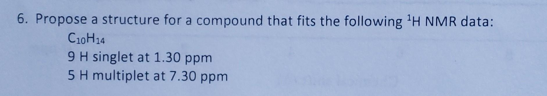 Solved Spectroscopy Problem # Fill in the missing | Chegg.com