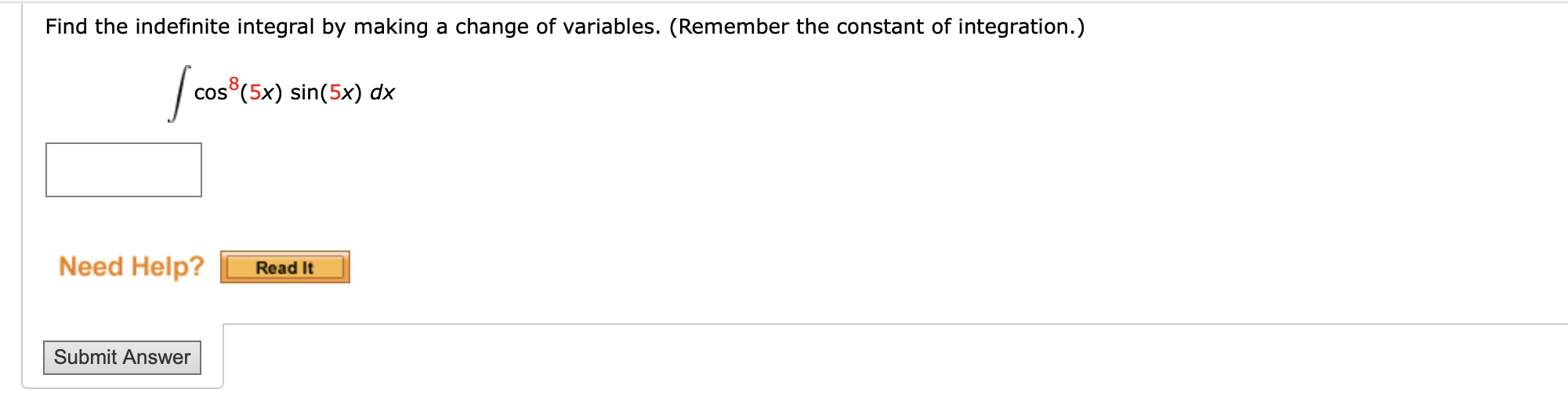 Solved Find the indefinite integral by making a change of | Chegg.com