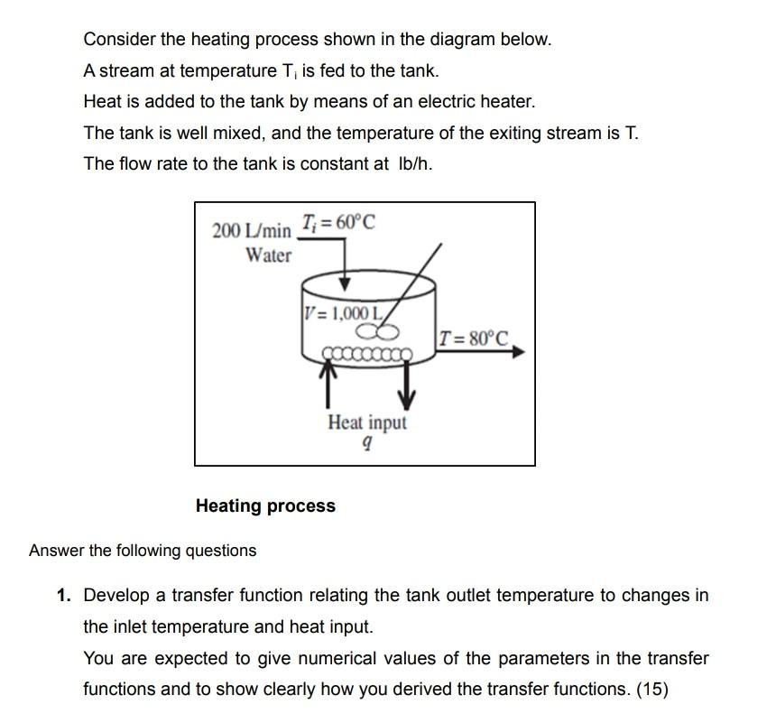 Solved Consider the heating process shown in the diagram | Chegg.com