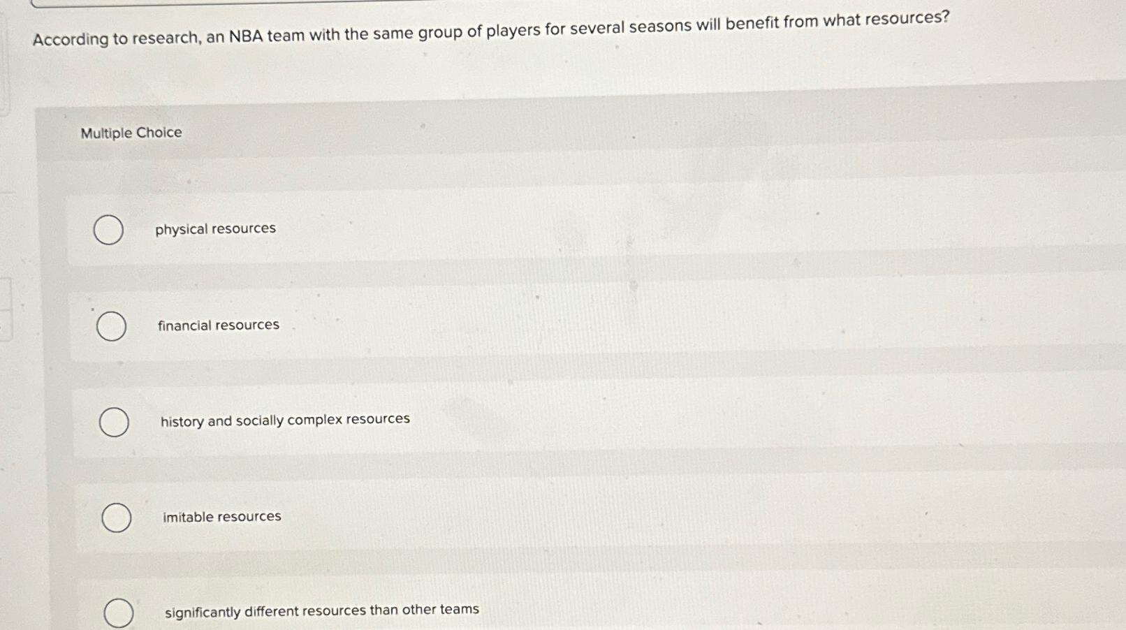 Solved According to research, an NBA team with the same | Chegg.com