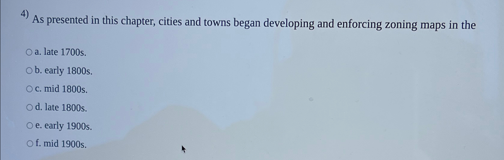 Solved As presented in this chapter, cities and towns began | Chegg.com