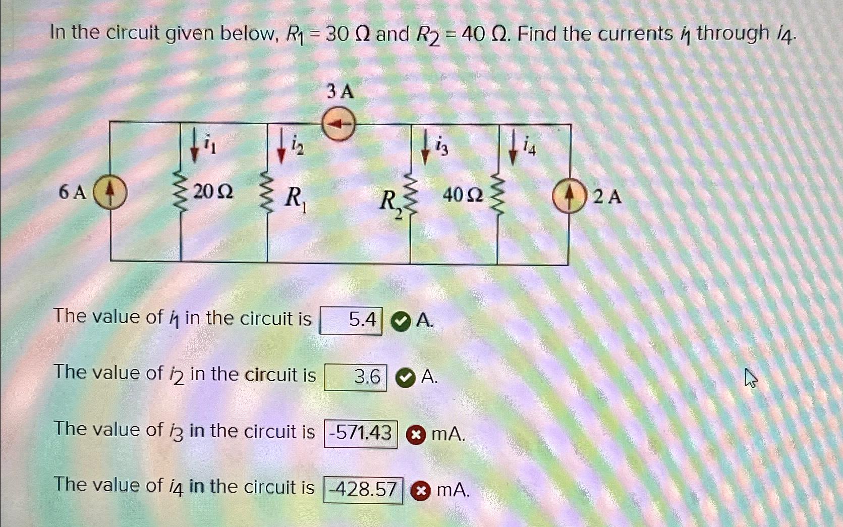 Solved In the circuit given below, R1=30Ω ﻿and R2=40Ω. ﻿Find | Chegg.com