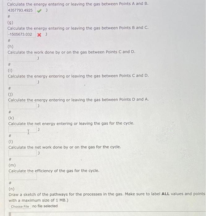 Solved please help me solve for G,H,I,J,K,L,M,Nan ideal, | Chegg.com