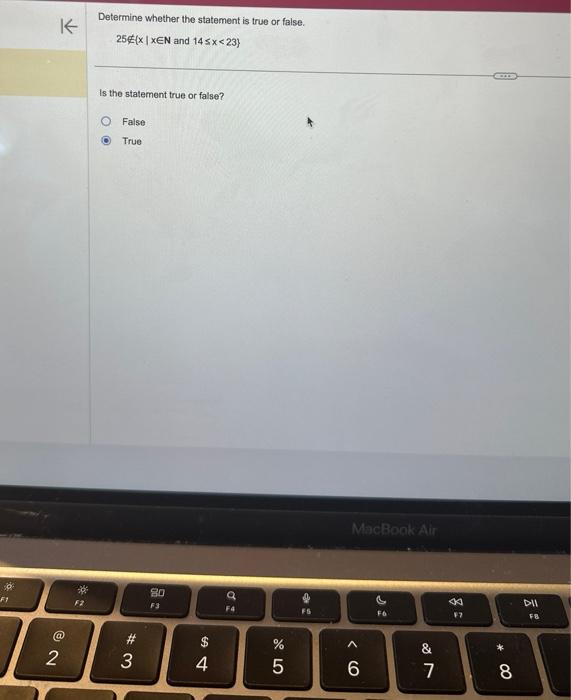 Solved Determine whether the statement is true or false. | Chegg.com