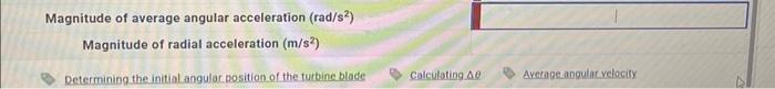 Solved Determine magnitude of average angular acceleration | Chegg.com