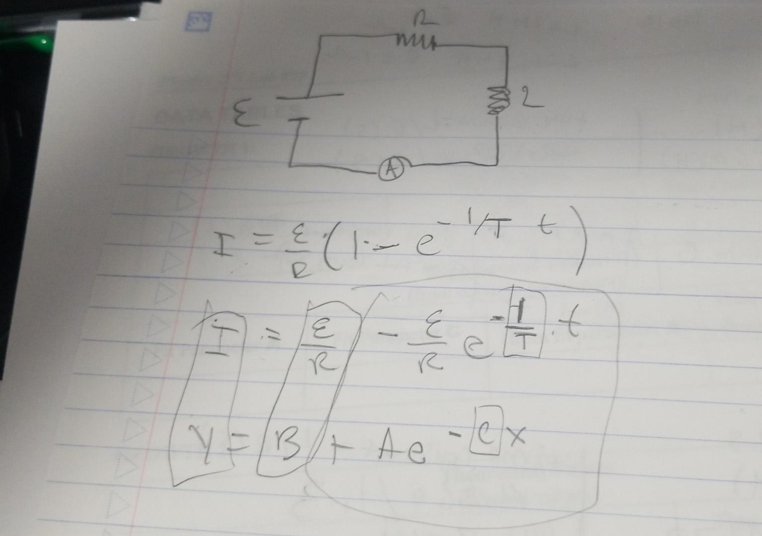 Solved R−L Circuits A circuit with resistance and | Chegg.com