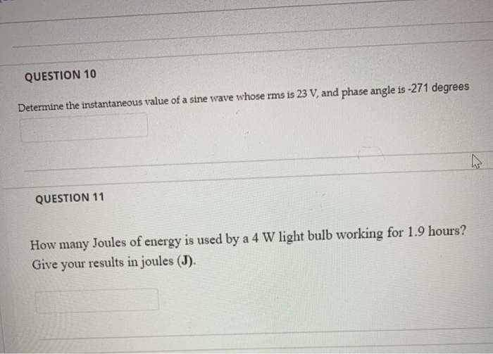 Solved QUESTION 10 Determine the instantaneous value of a | Chegg.com