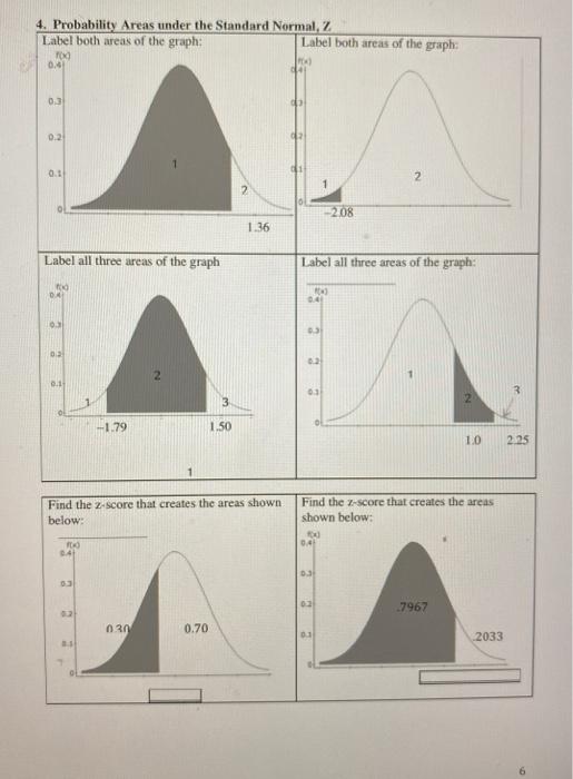 Solved 1. Use the Normal Distribution Table to calculate the | Chegg.com