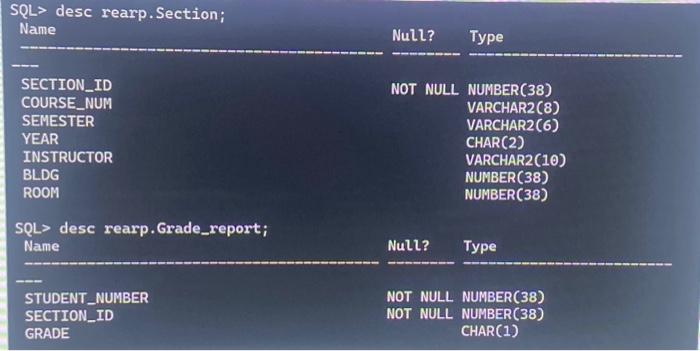 Solved 6-3. Find the student names, grades, and course | Chegg.com