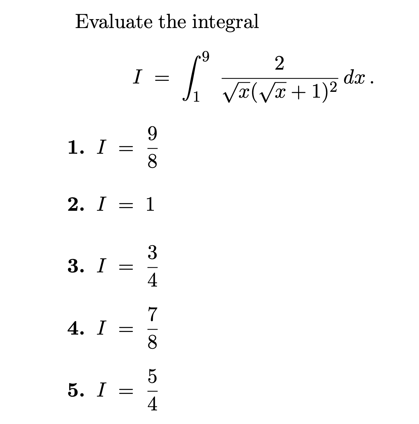 Solved Evaluate the | Chegg.com