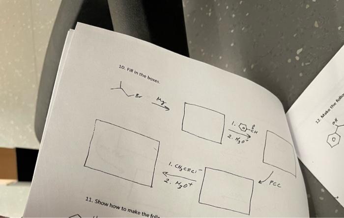 Solved 11. Show how to make the foll. | Chegg.com