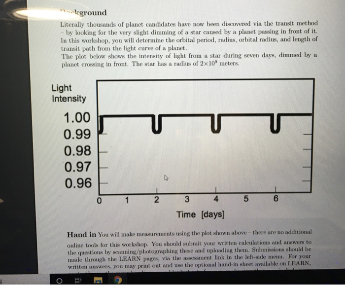 Solved Markground Literally thousands of planet candidates | Chegg.com