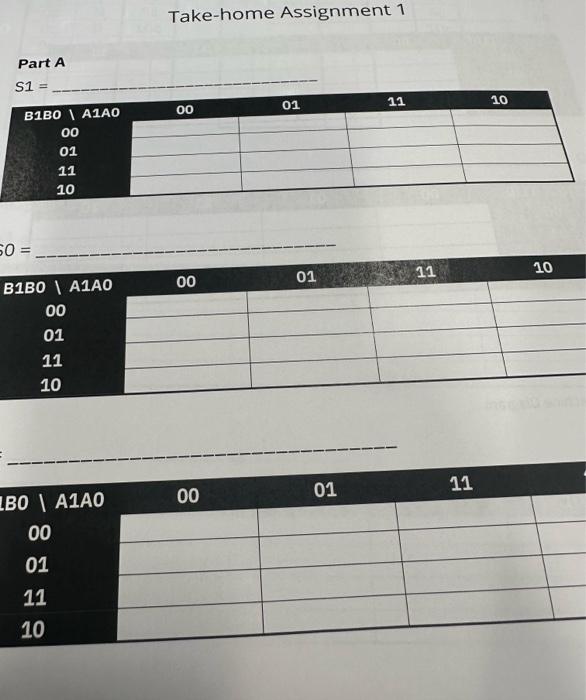 Take-home Assignment 1Part A In this assignment, | Chegg.com