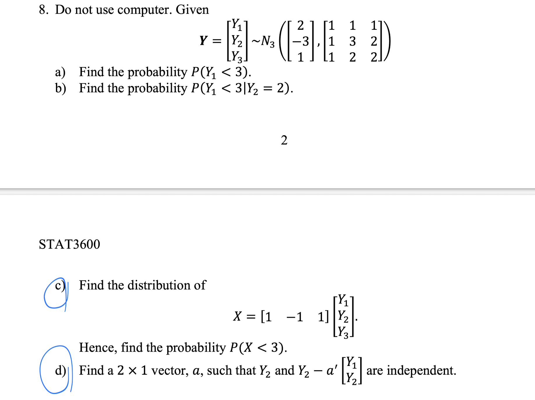 Solved Do not use computer. | Chegg.com