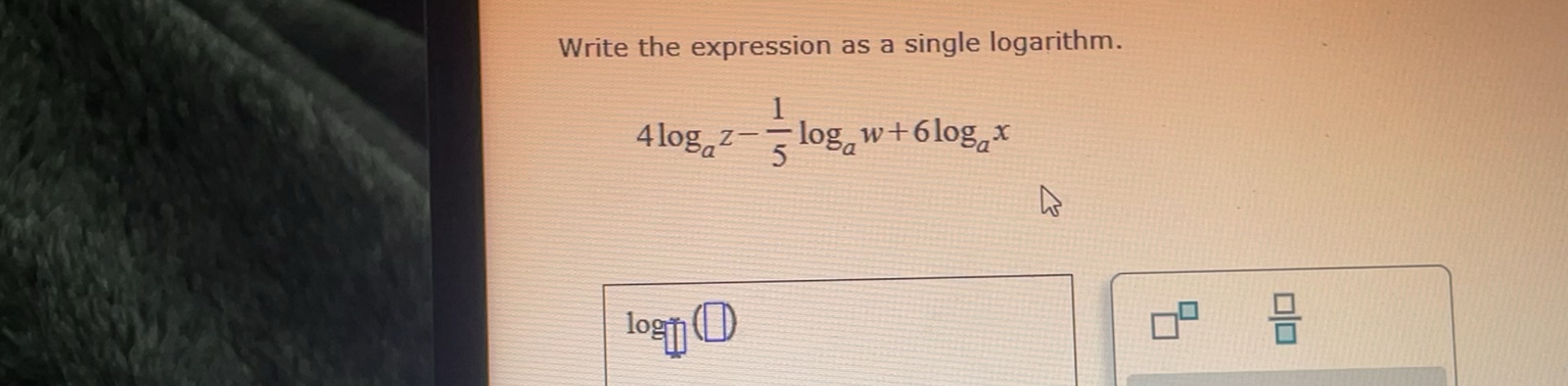 Solved Write the expression as a single | Chegg.com