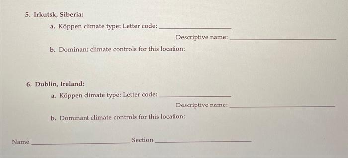 Solved Exercise 23 Problems-Part 1 For each of the following | Chegg.com