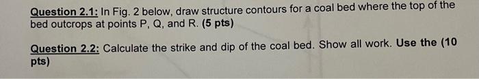 Solved Question 2.1: In Fig. 2 below, draw structure | Chegg.com