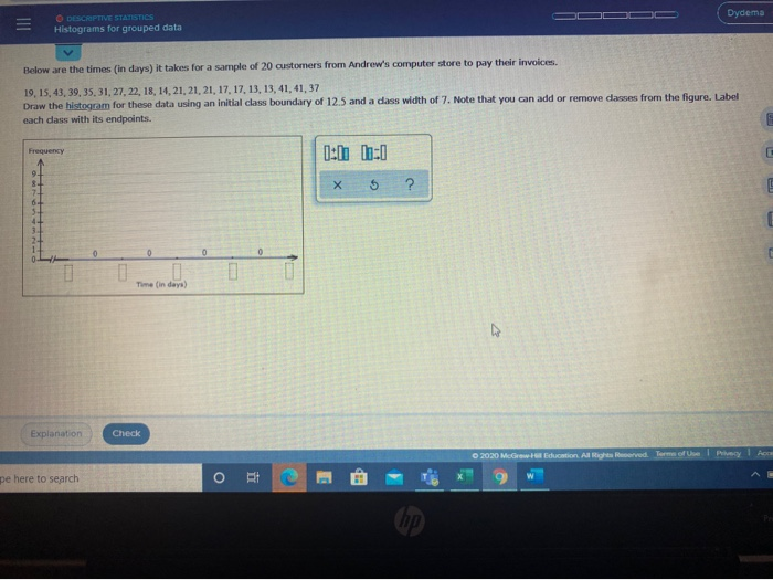 Solved Dydema DESCRIPTIVE STATISTICS Histograms for grouped | Chegg.com