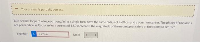 Solved Two circular loops of wire, each containing asingle | Chegg.com
