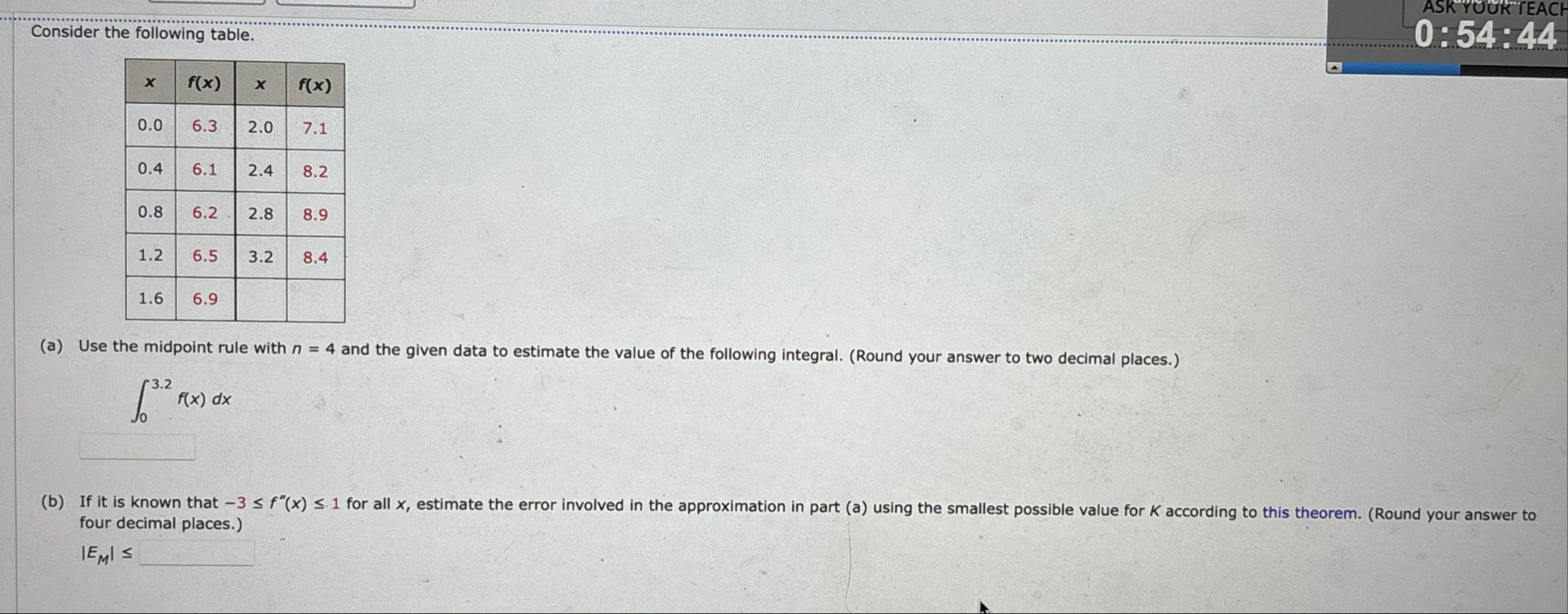 Solved Consider the following | Chegg.com